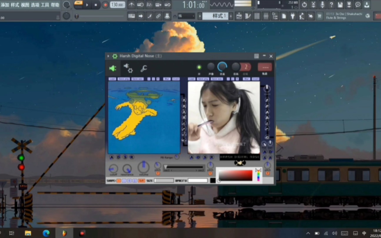 免费音源/图片声音合成器/VST/Harsh Digital Nose