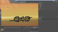 c4d建模教程:清新三维文字材质灯光渲染
