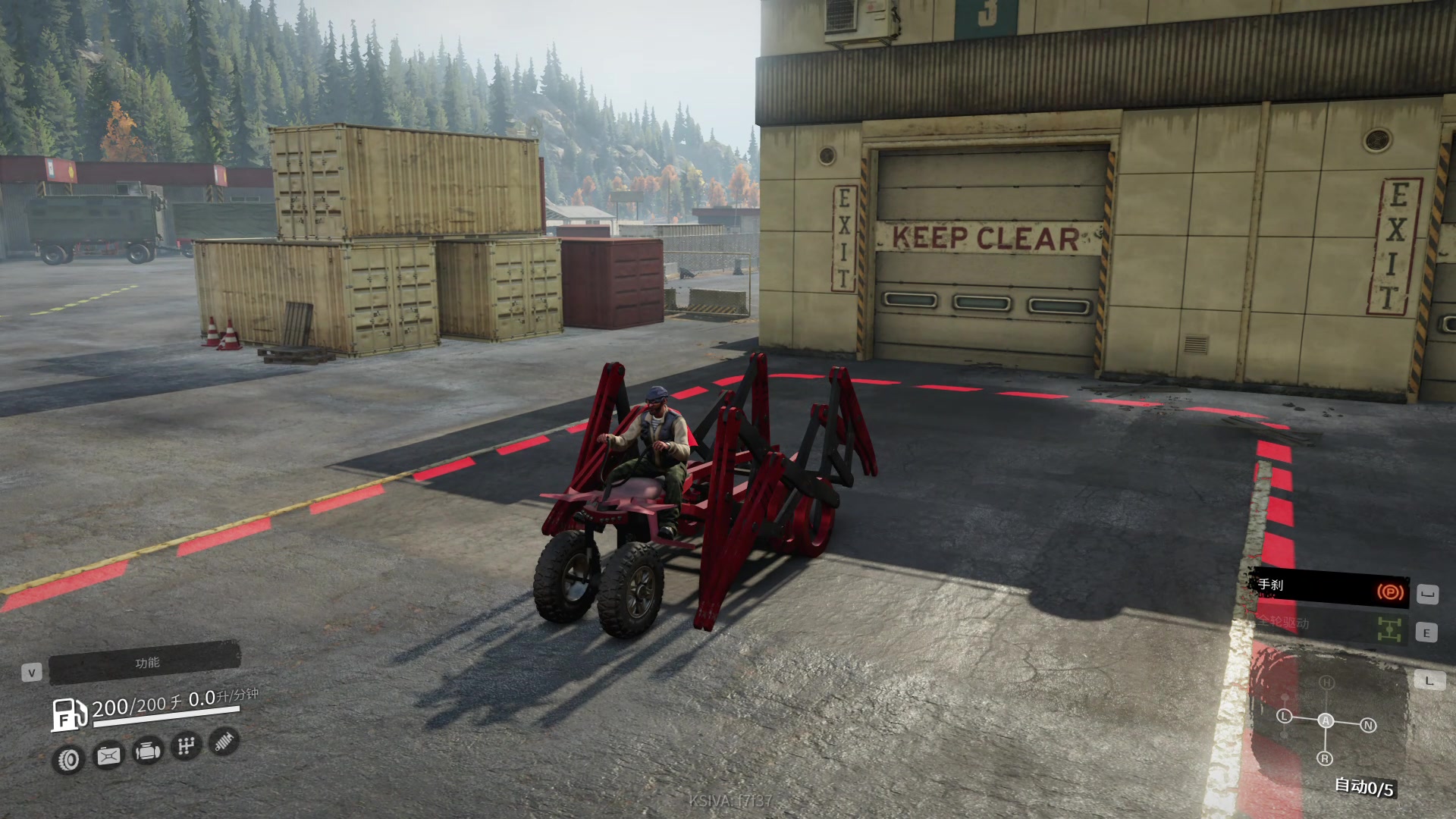 【雪地奔驰】蜘蛛车模组