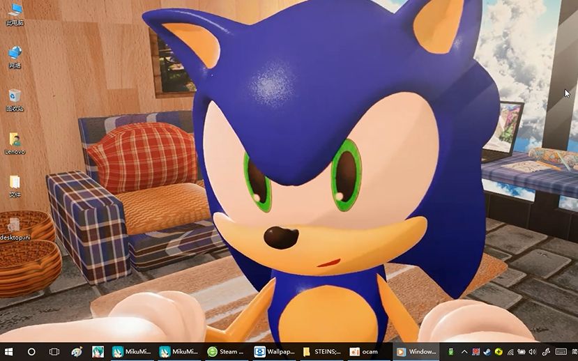 索尼克动态壁纸 Sonic Room