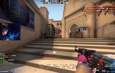 【CSGO直播录像】s1mple最新死斗视频,热完身后就去打比赛了,然后...