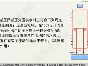 15减压阀减压分区供水