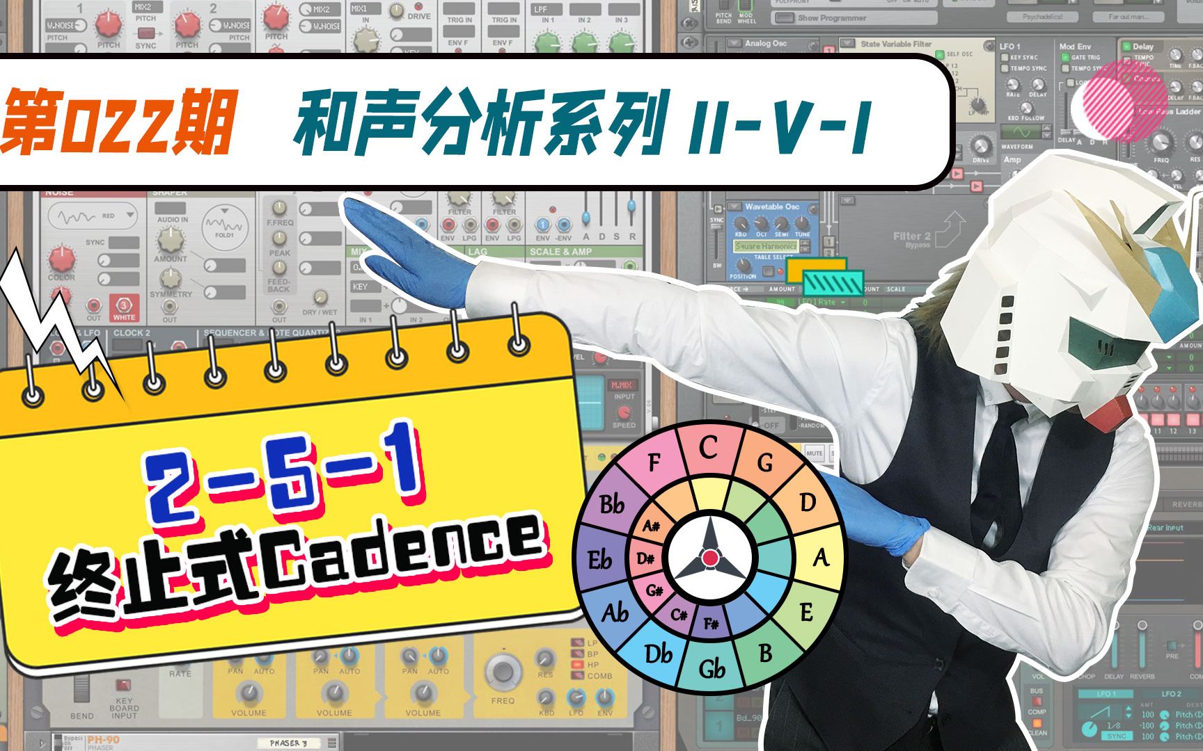 第022期-功能和声分析系列2-5-1终止式cadence-调式内和弦都怎么用?...