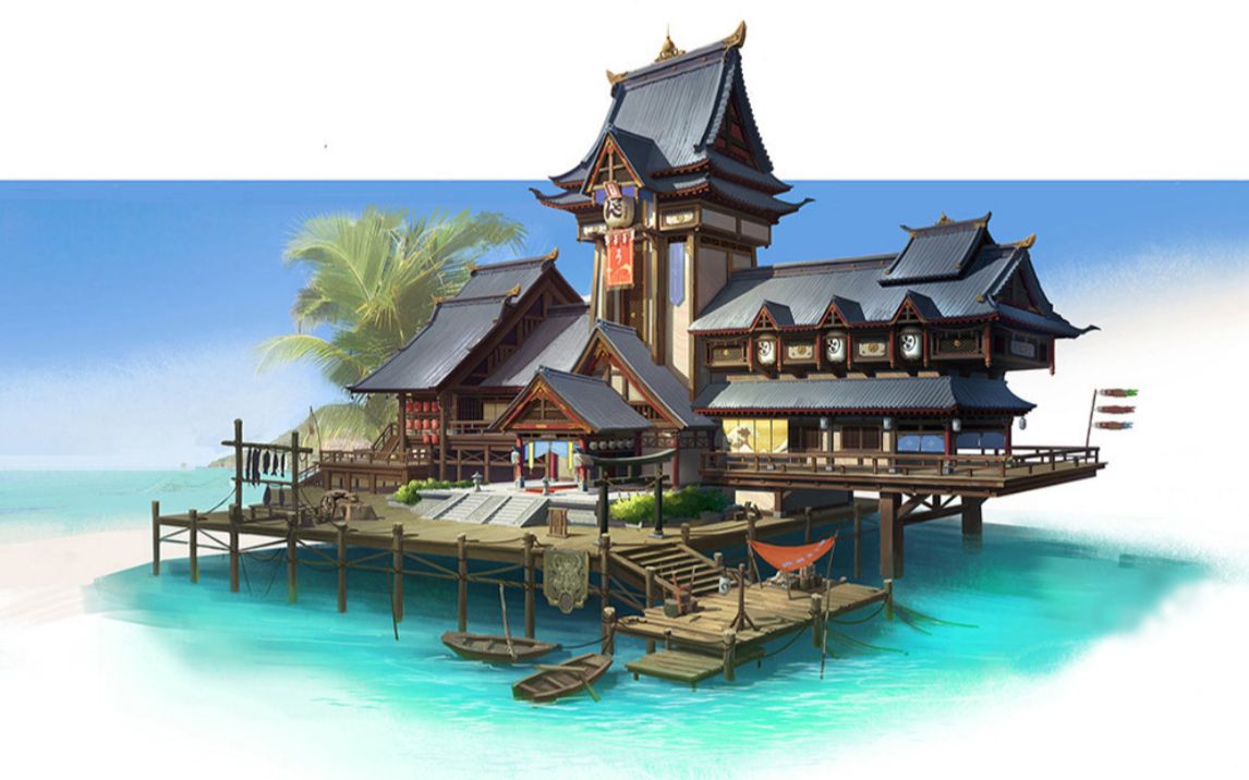 3Dmax场景建模--从BOX开始制作一栋海边别墅