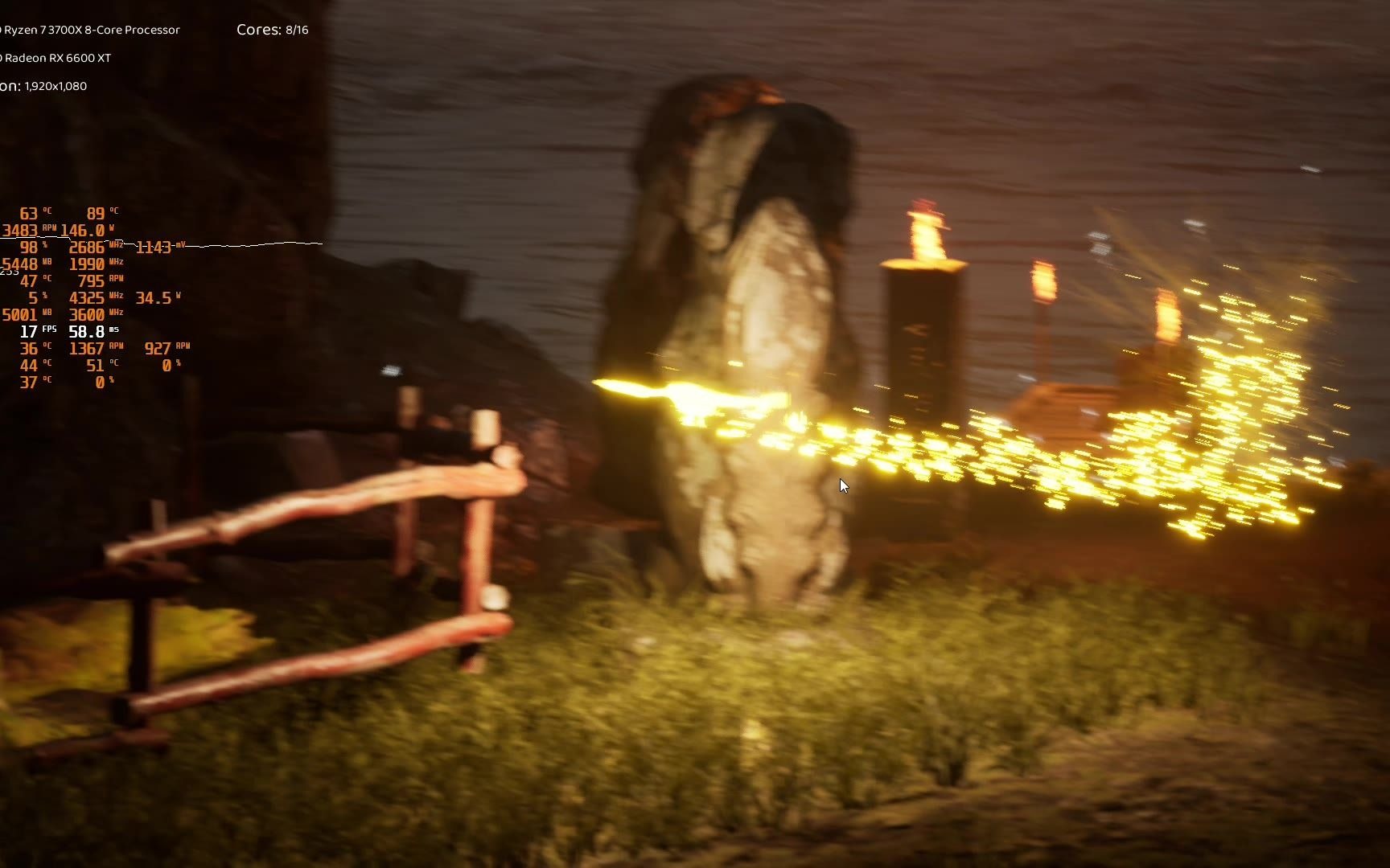 新虚幻5光追测试Ezbench 平均25fps压力巨大