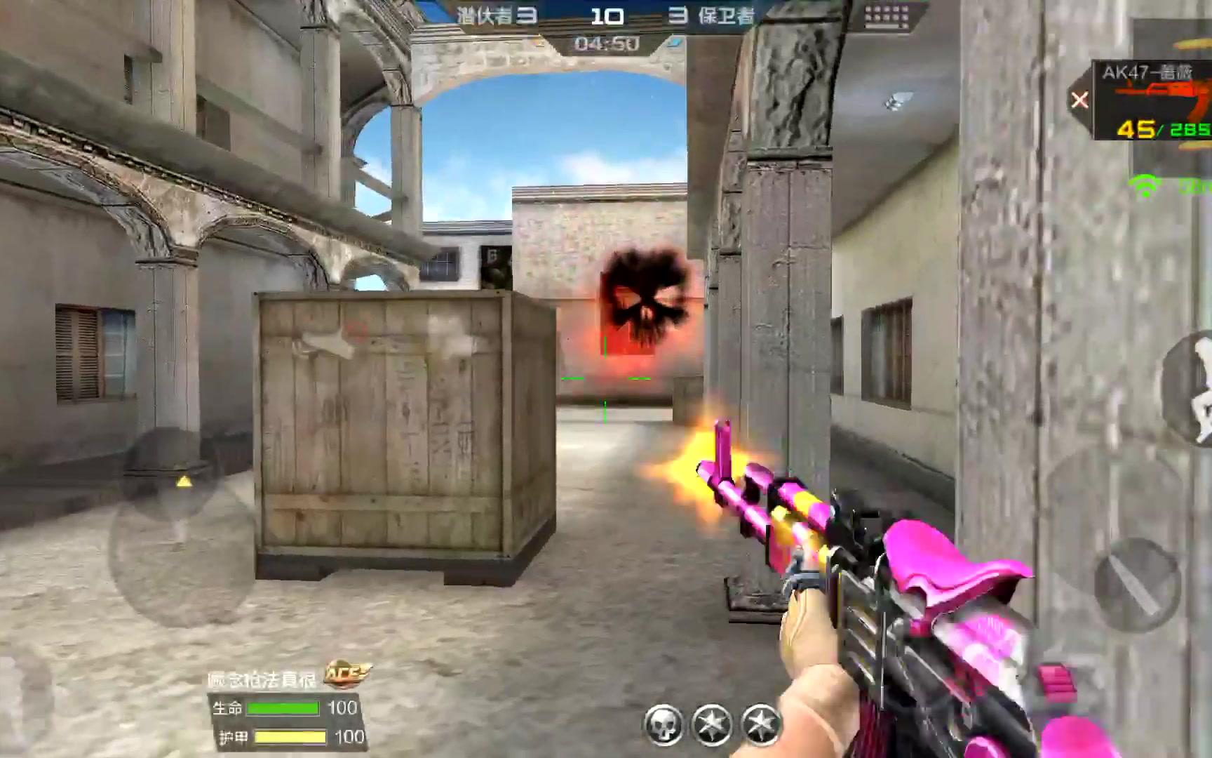 CF手游:当把辅助瞄准关了去打单挑是什么感觉?