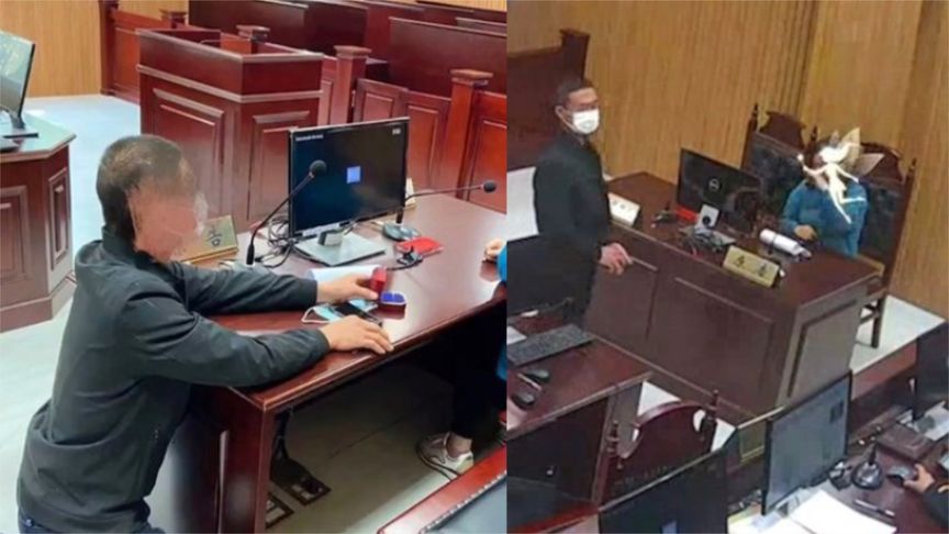 结局舒适!离婚庭审现场丈夫手持钻戒单膝跪地向妻子求和