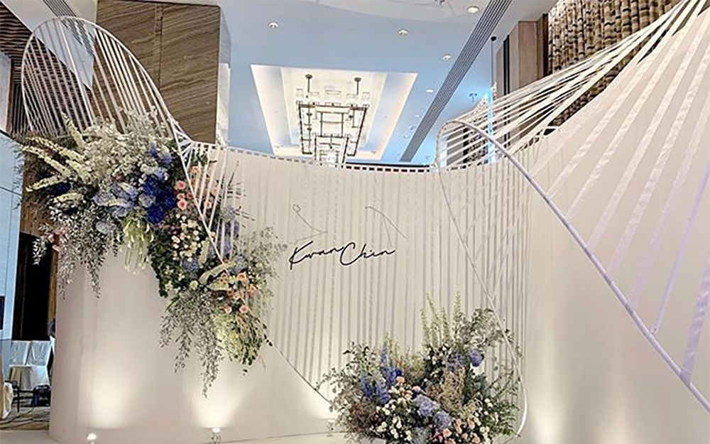 3d婚礼线条道具建模教程 3d婚礼效果图设计表现