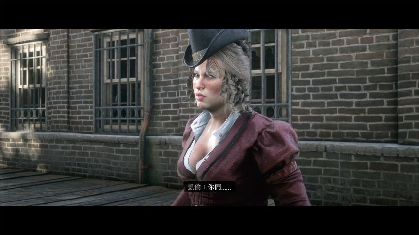 [4K/HDR/采集] 荒野大镖客2 第24集 和凯伦小姐一起抢银行