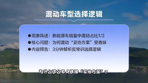 混动VS纯电终极对决:谁才是你的省钱省心之选?