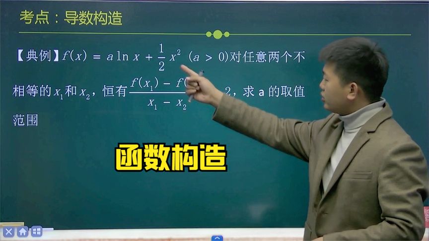 高考数学之导数,老师详解函数构造方法,高中生听完就学会