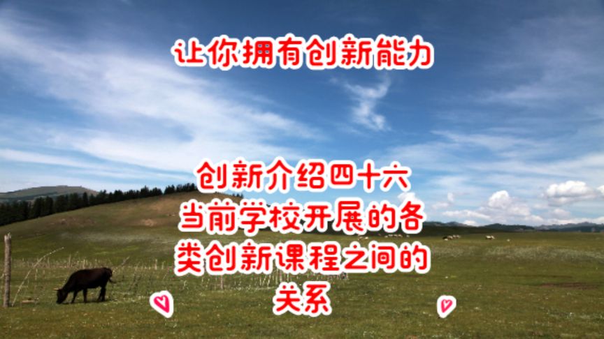 当前学校开展的各类创新课程之间的关系#创新发明课程体系