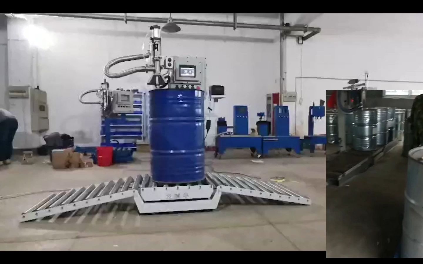 大桶防爆灌装机吨桶 200L桶通用自动灌装液体称重式