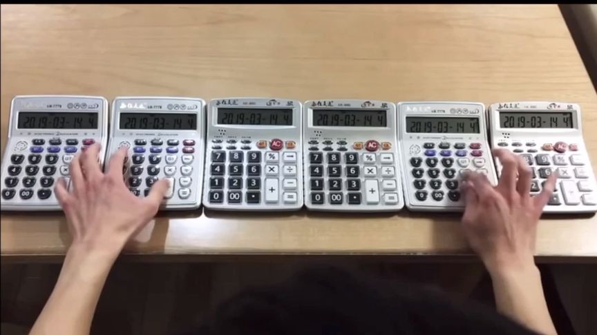 神级演绎:用计算器演奏「名侦探柯南」主题曲