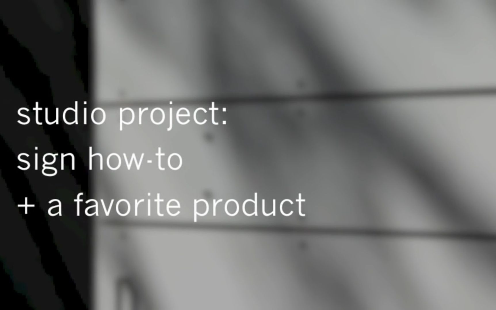 【30×40工作室】设计一个小工作室 - Part 13 标志设计