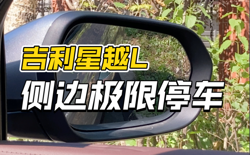 【后视镜下翻】吉利星越L用车体验【求支持】
