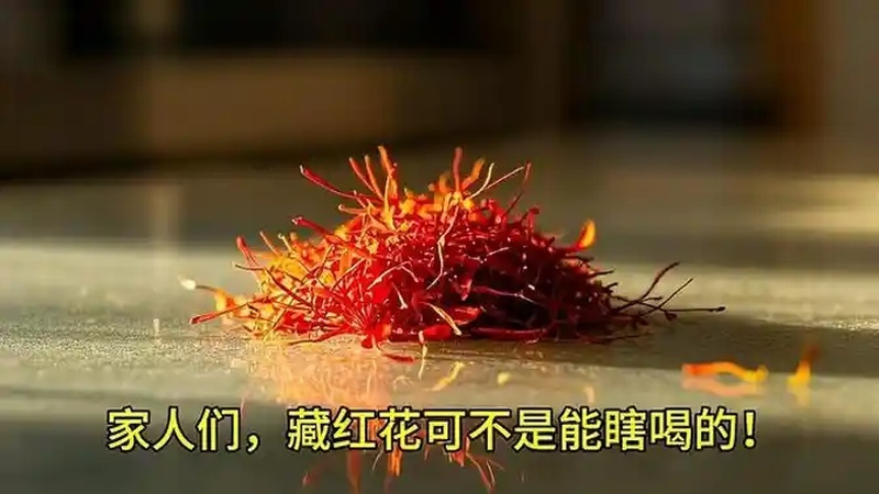 藏红花可不是什么人都能喝的,建议这几类人不要吃!