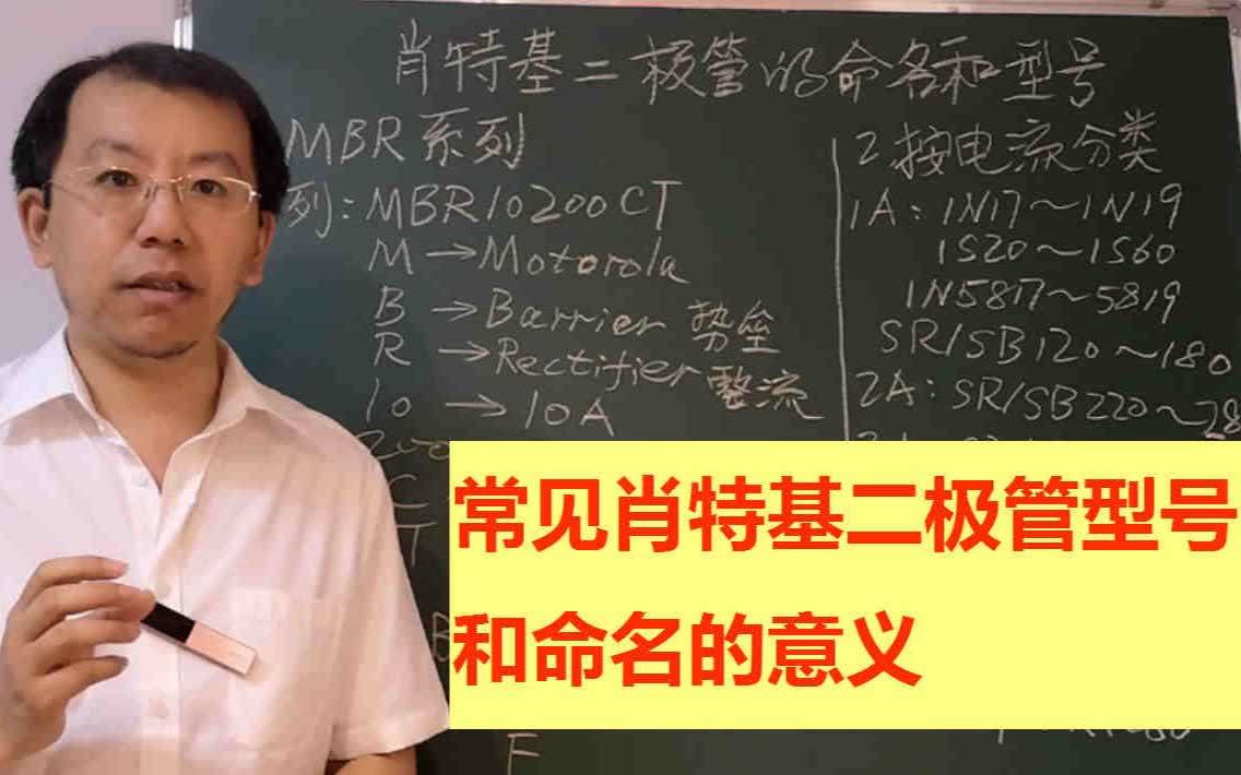 常见的肖特基二极管