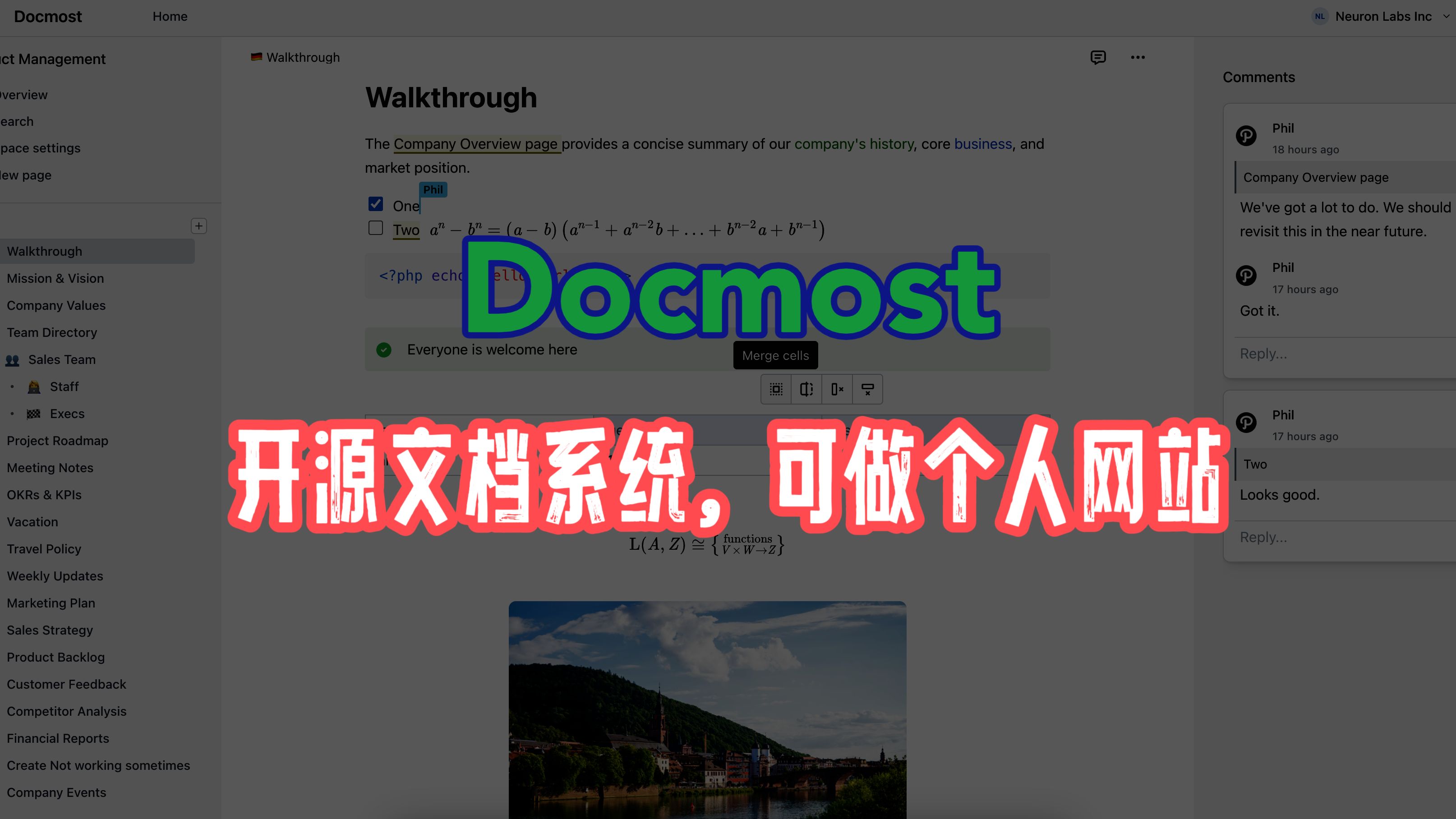 ߎ�【免费开源】用Docmost打造你的团队知识库,开源、灵活、无限...