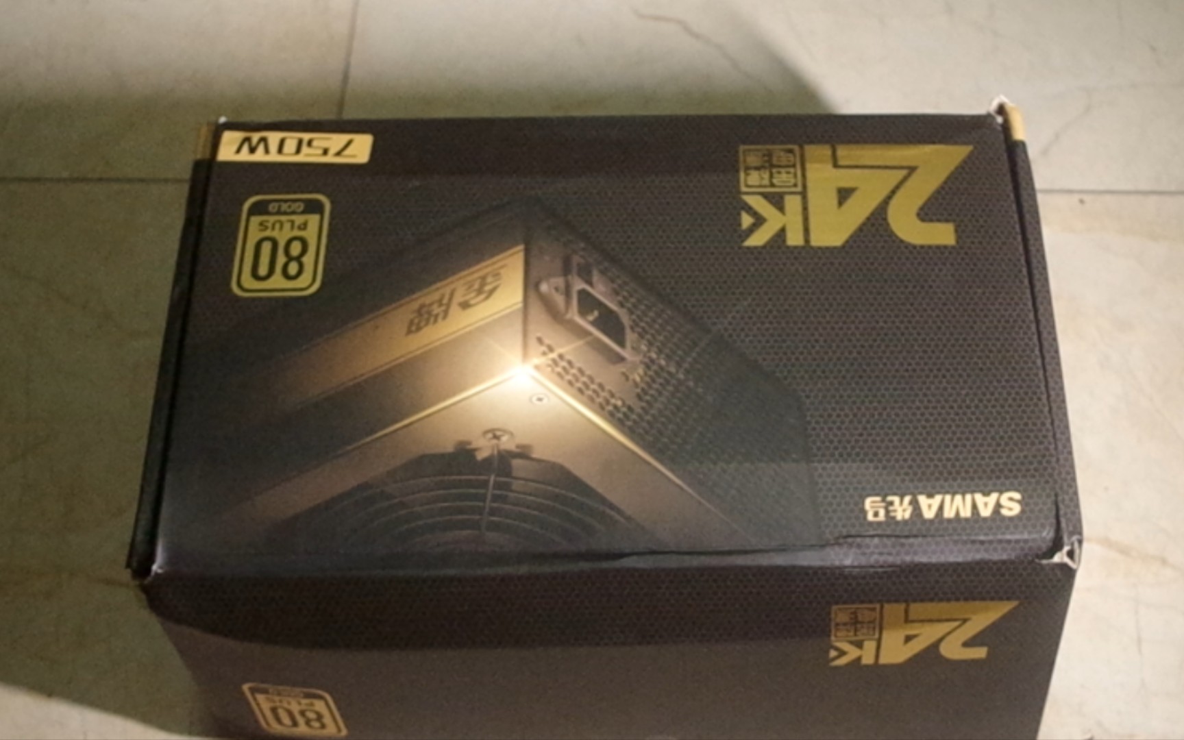 拼多多220包邮先马750w金牌全模组电源开箱拆解