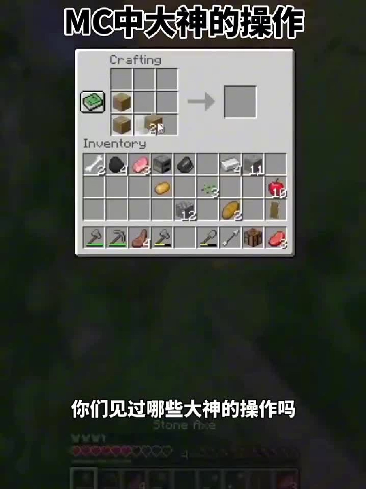 这个MC大神的操作,和dream谁更厉害?