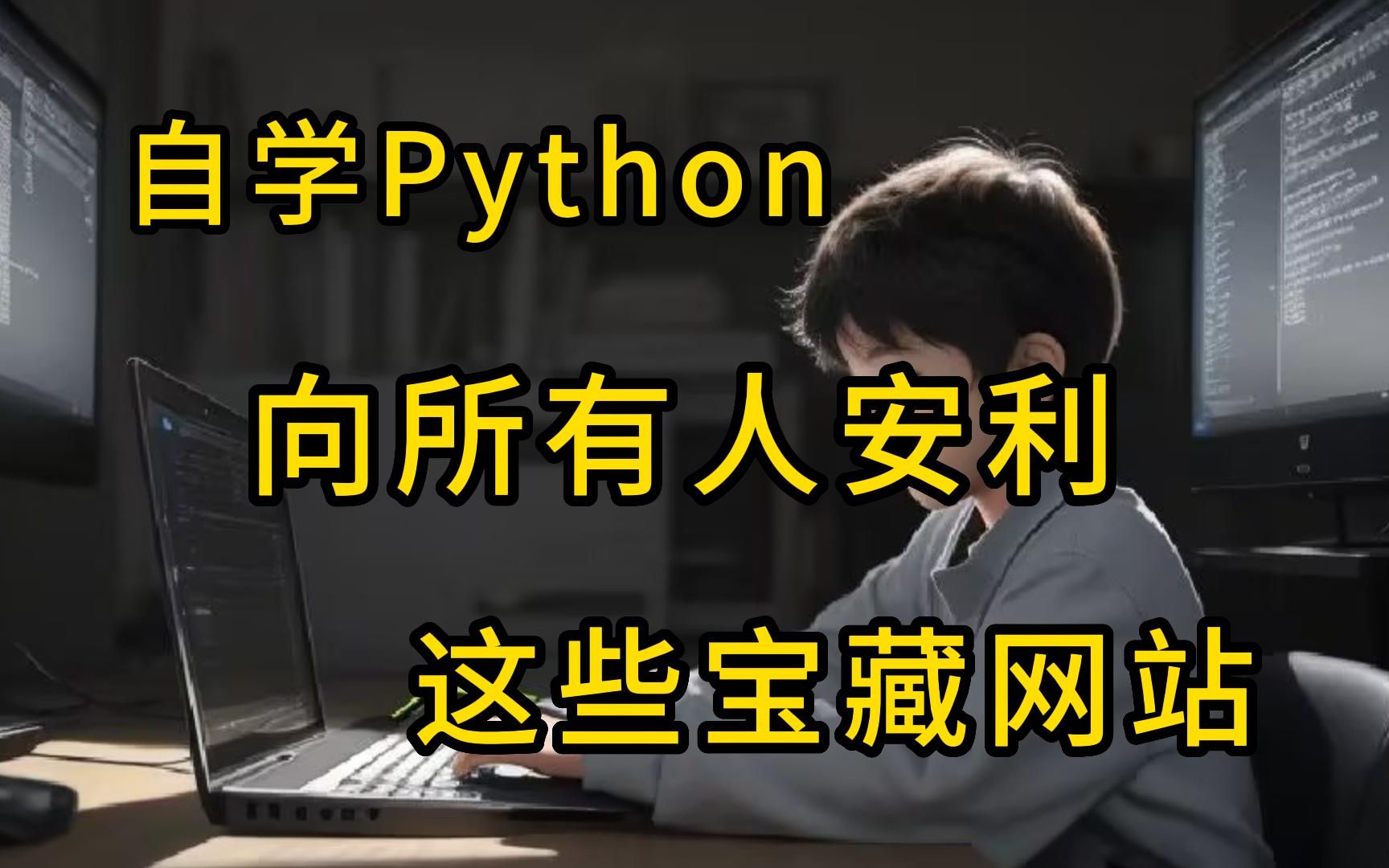 自学Python别傻乎乎的到处买资料,来看看这些免费网站!