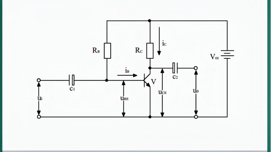 图解法确定共发射极放大电路的电压放大倍数