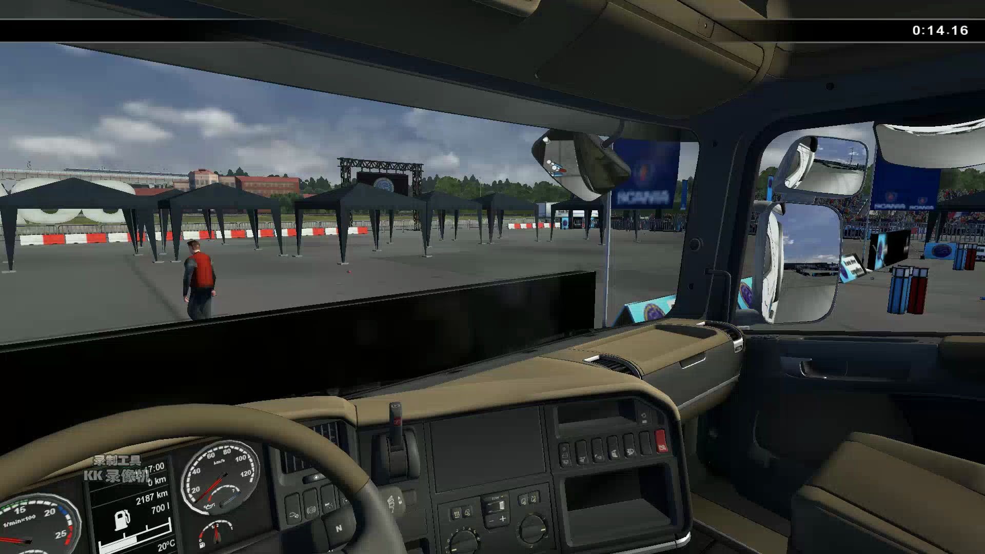 斯堪尼亚重卡驾驶模拟