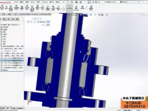 SolidWorks基础设计教程:第四课(用SolidWorks制做中心轴)