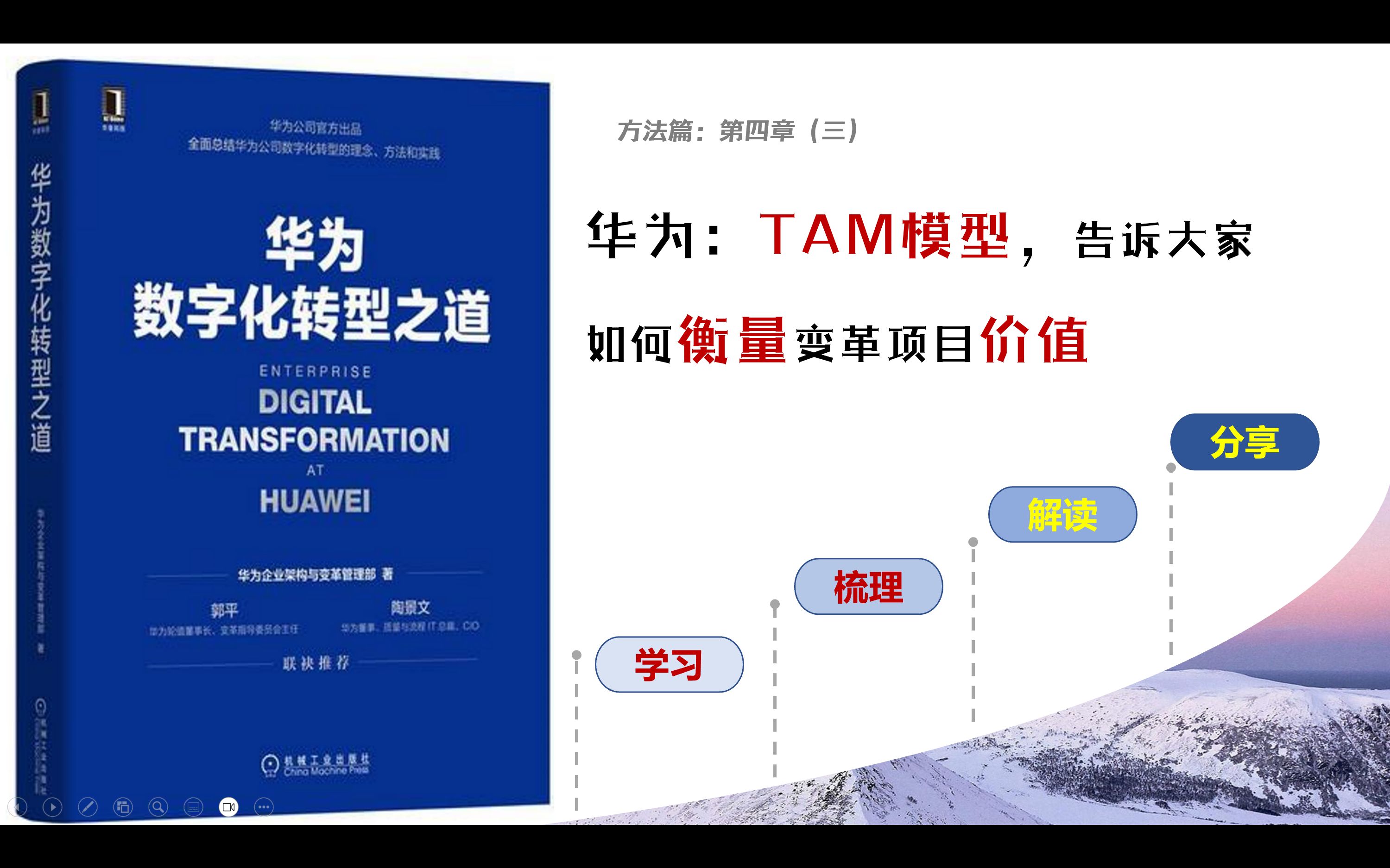 华为TAM模型,衡量变革项目价值