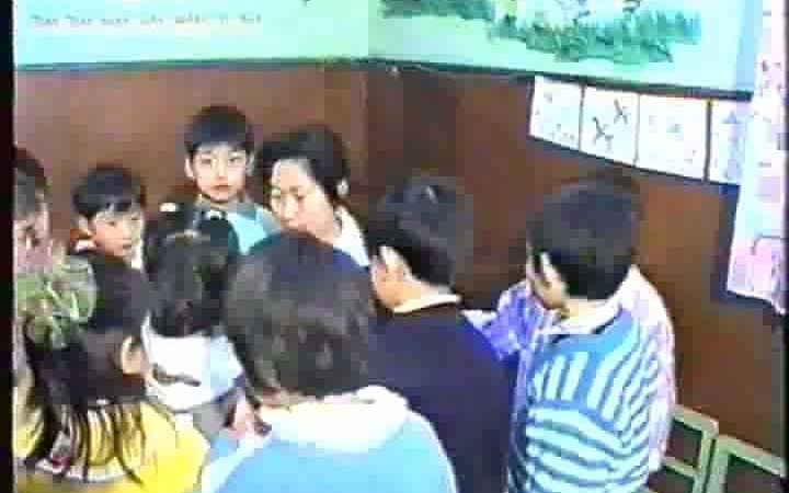 上海90年代江宁路幼儿园大班影像记录