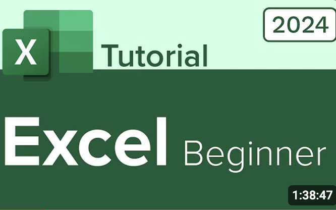 白领必学技能:2024 Excel 最新完整教程