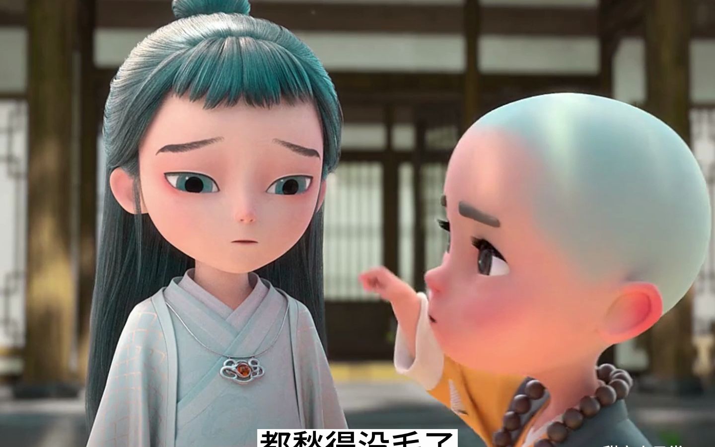 可可爱爱的一禅小和尚,让你笑笑没烦恼