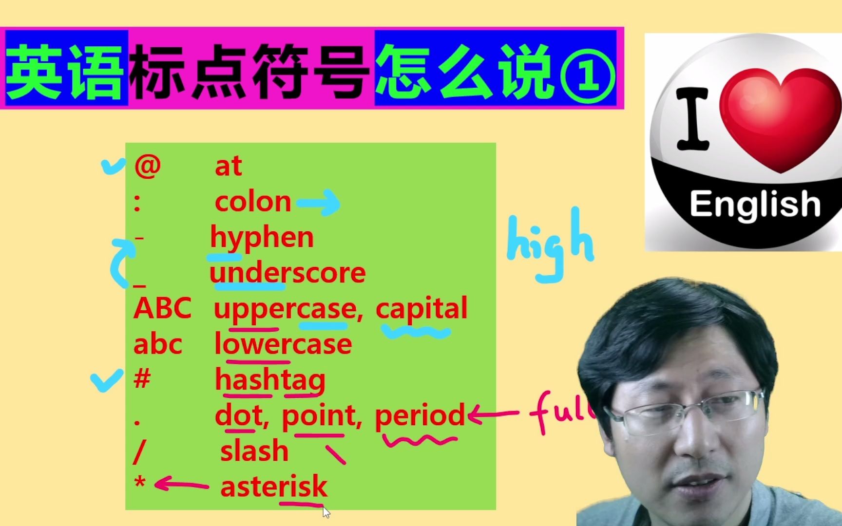 自媒体平台常用符号@,#和一些标点,符号:英语怎么说