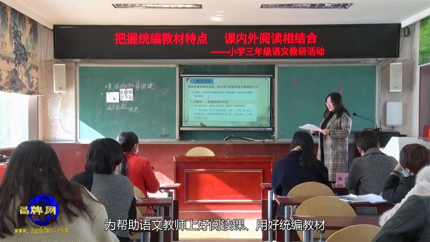 魏善庄一小“把握统编教材特点课内外阅读相结合”中低段语文教研