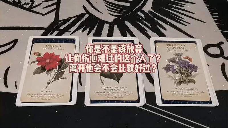 塔罗测试:你是不是该放弃这个人了?离开他会不会比较好过?