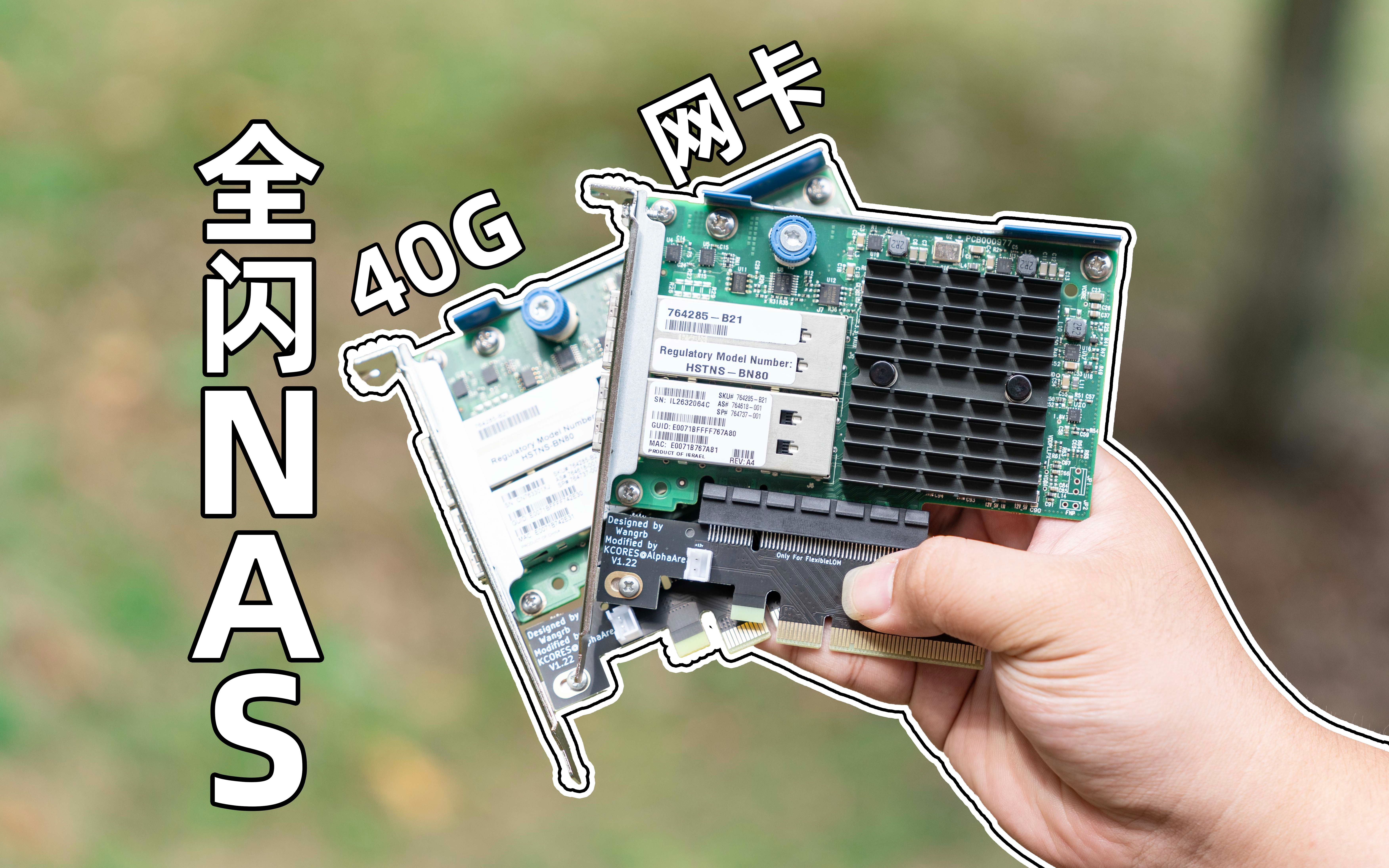 炸裂!垃圾佬的四万兆网速PCIe4.0全闪NAS服务器!迈洛斯HP544+FLR ...