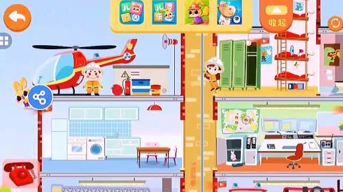 萌娃必看!消防车出动救火,益智启蒙激发孩子英雄梦