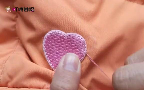 羽绒服划破L破口，教你一招修好，简单实用又美观，新手一看就会