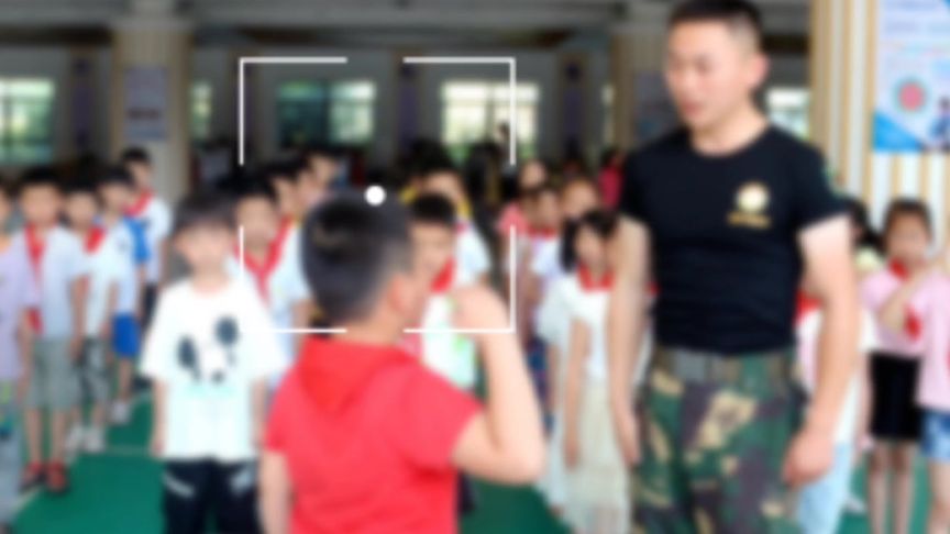 家长进课堂,军人叔叔来上课了#家长进课堂活动