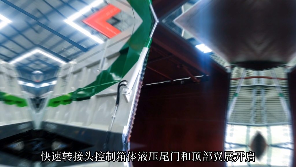 东风多利卡D9车23方厢可卸式勾臂垃圾车