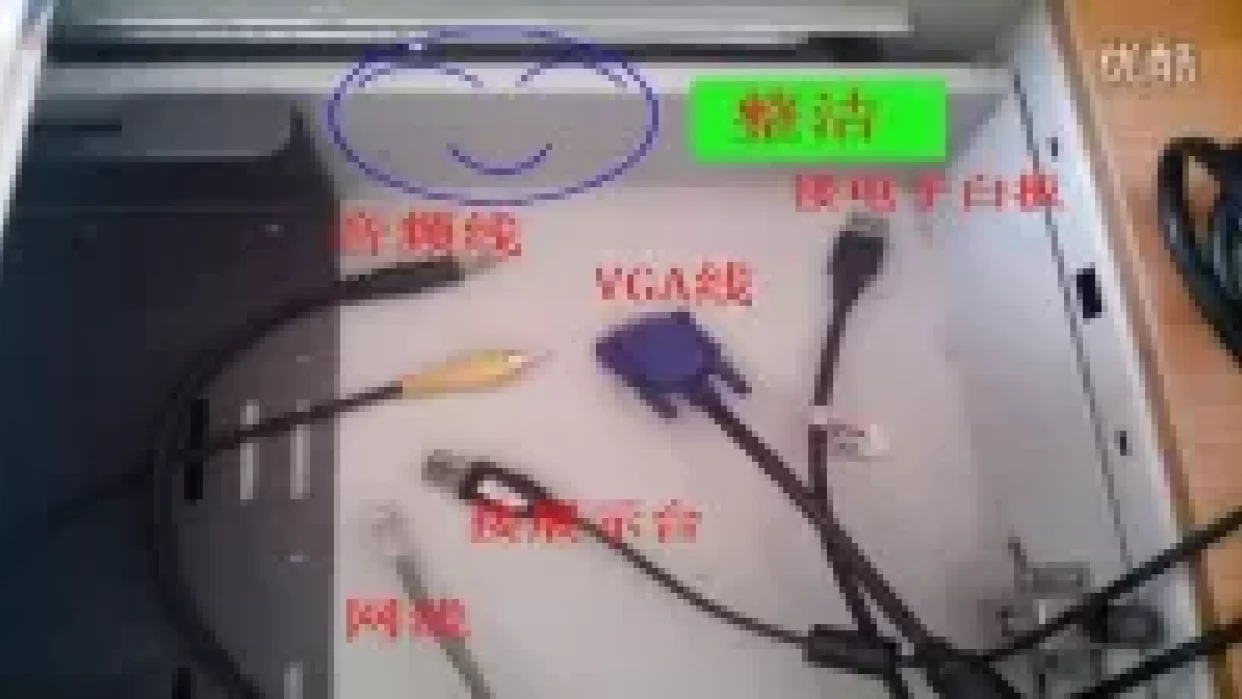 投影仪使用和接线方法
