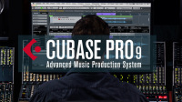 【Cubase 9使用操作教程】50.按鼠标滚轮拖动显示画面