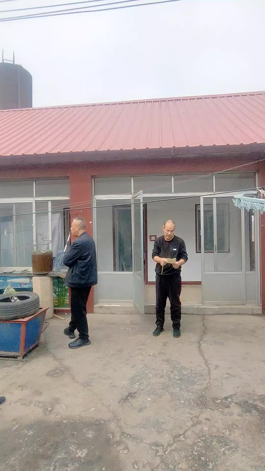 #农村自建房 #小院改造 #宣传正能量 #日常生活