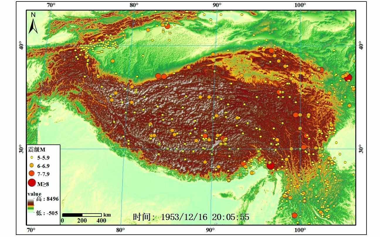 你知道发生过哪些大地震吗? 青藏高原东北缘的地震