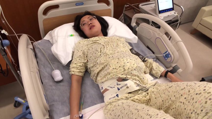 实拍,妹子记录22小时生产全过程,全程痛呼生孩子真的太痛了!