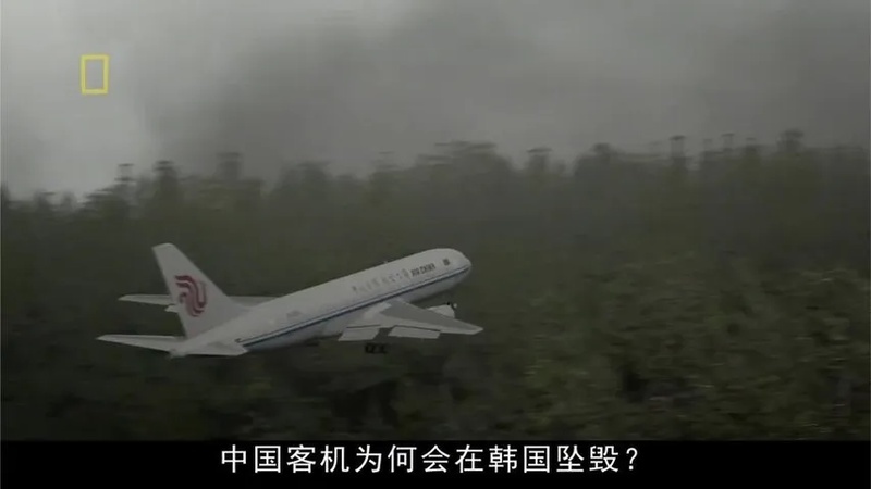 中国飞机在韩国坠毁,机上129人遇难,真相如何?《空中浩劫》