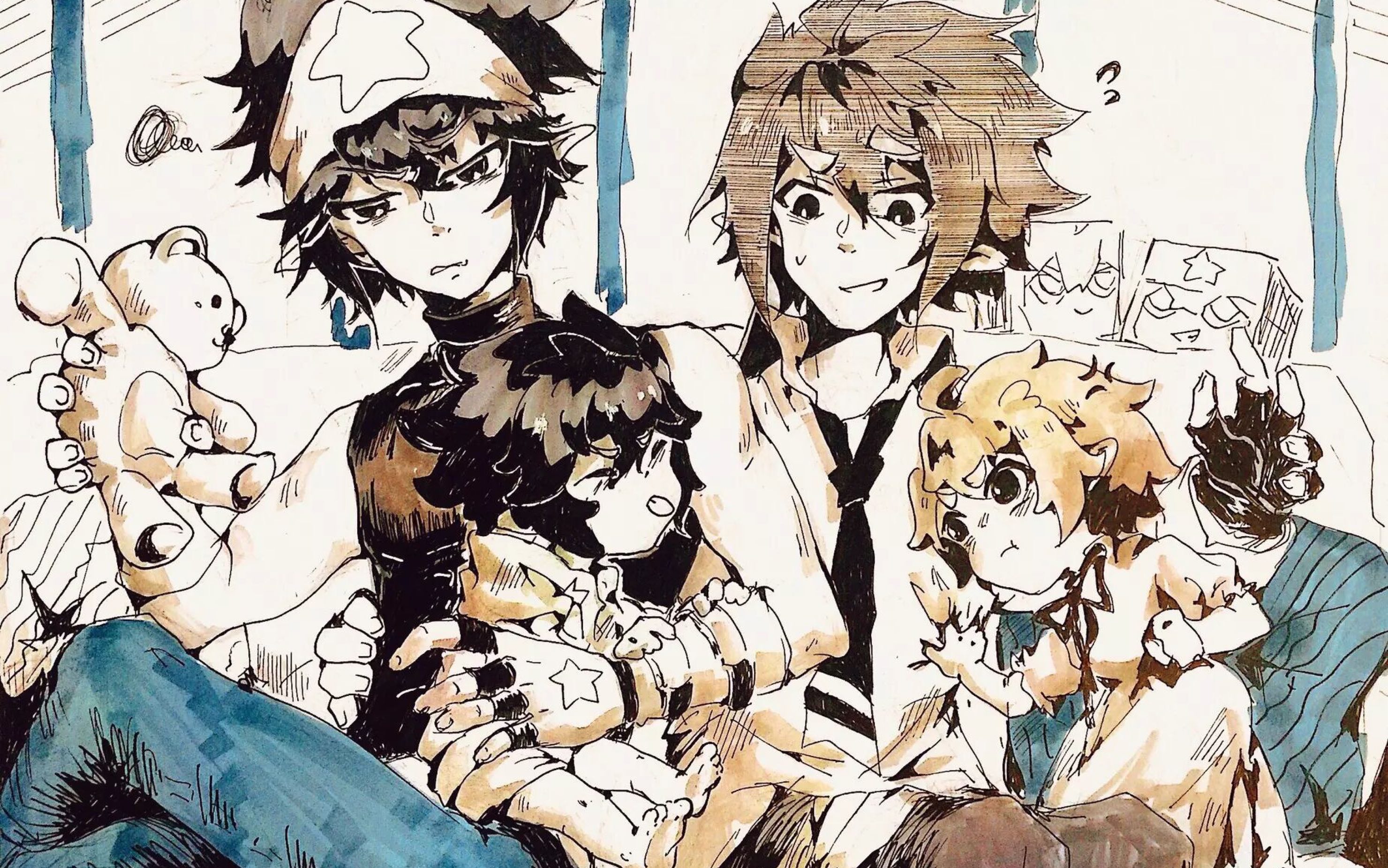 【安雷之声】(孕狮避雷预警!)New Dad