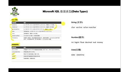 1.0.3 数据类型(Data Types)