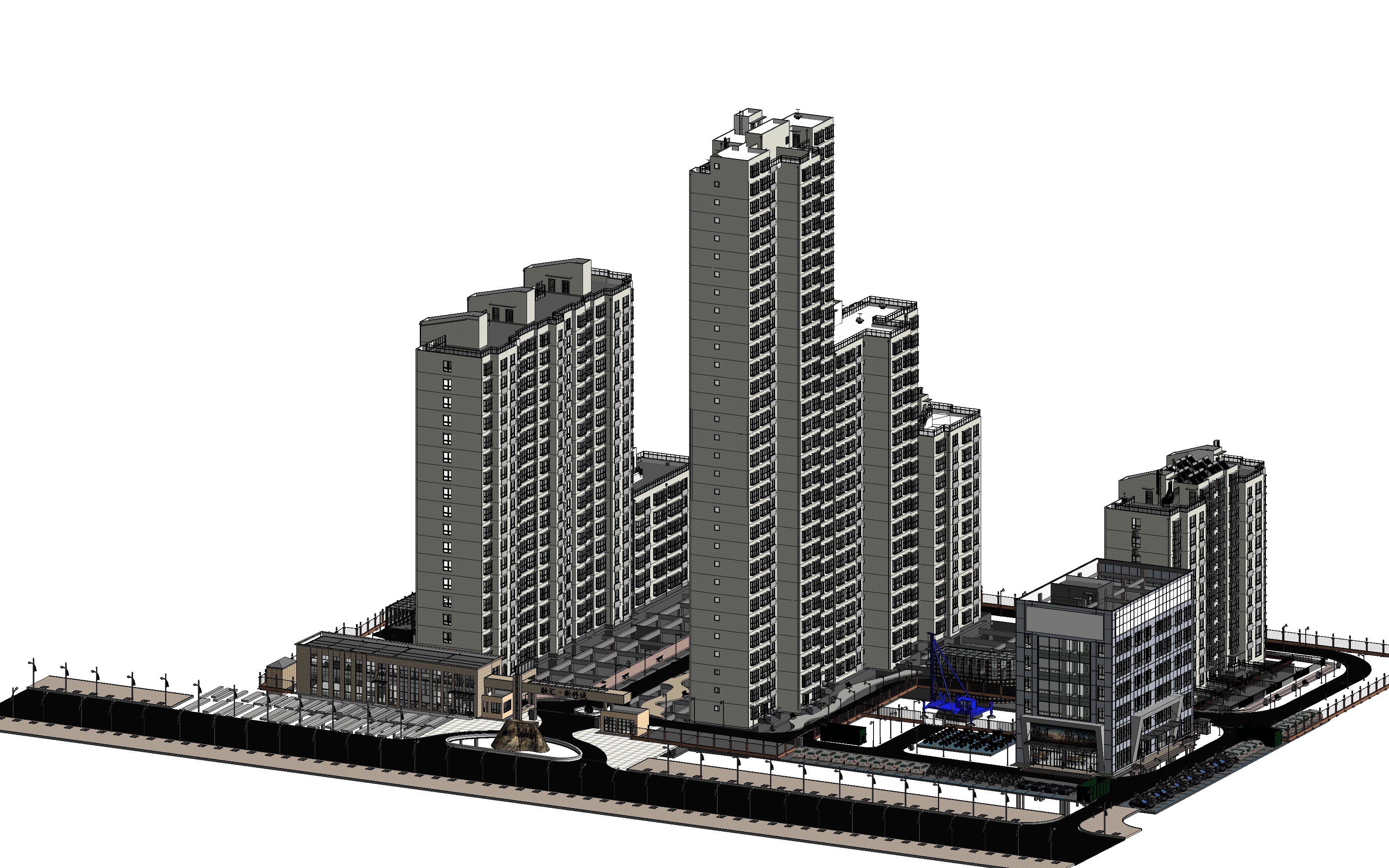 REVIT+LUMION漫游视频